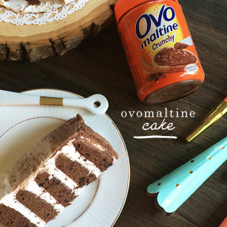 Ovomaltine Cake - Ketchup with Linda
