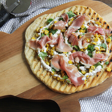 Roasted Corn Pizza - Ketchup with Linda
