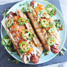 Spicy Shishito Hotdog from Brunch-n-Bites