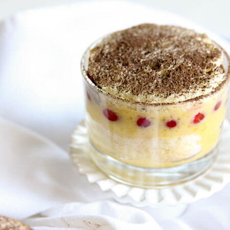 No-Bake Cranberry Tiramisu
