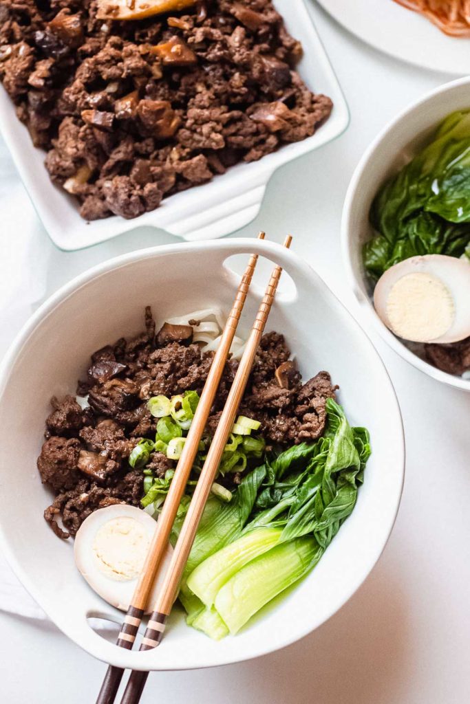 Taiwanese Meat Sauce (Lu Rou Fan) Recipe - comfort food at its best