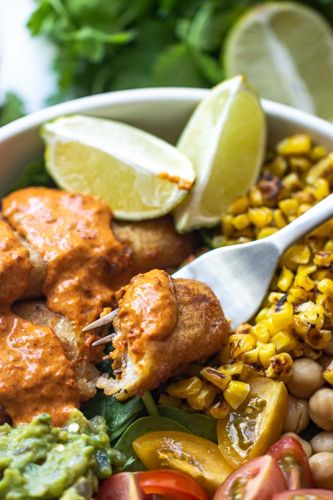 This Chipotle Fish Bowl is the perfect at home chipotle inspired meal.