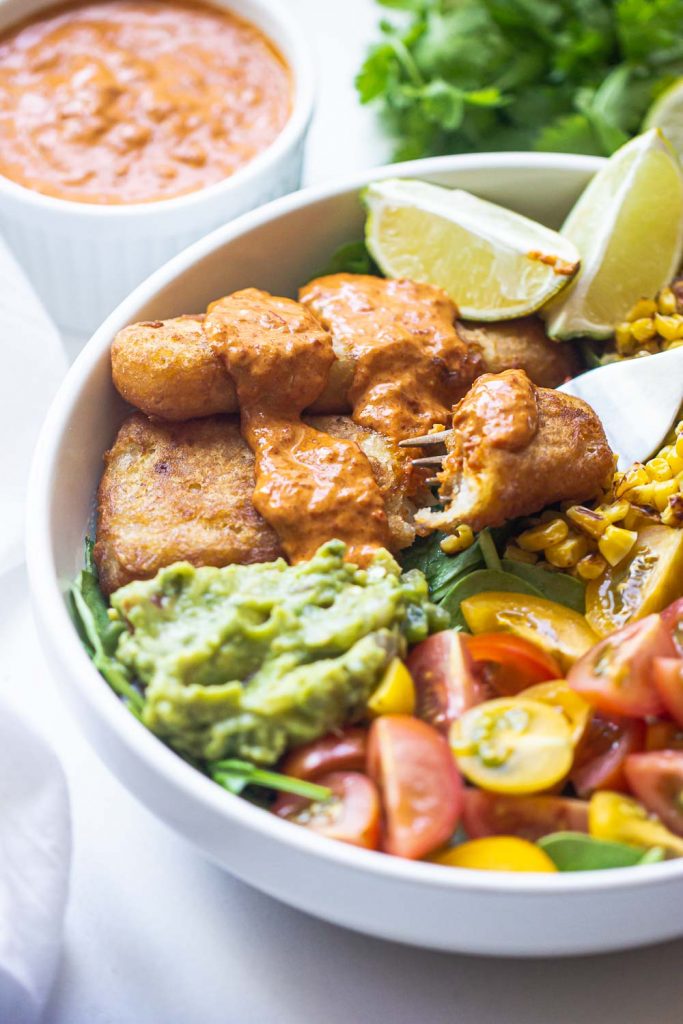 This Chipotle Fish Bowl is the perfect at home chipotle inspired meal.