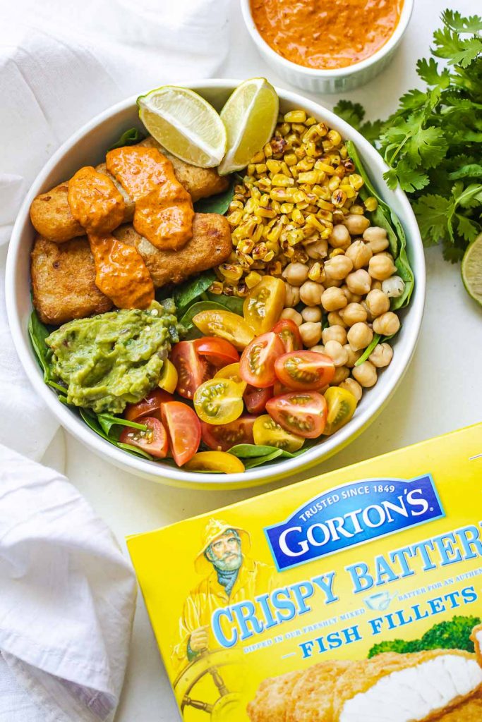 This Chipotle Fish Bowl is the perfect at home chipotle inspired meal.