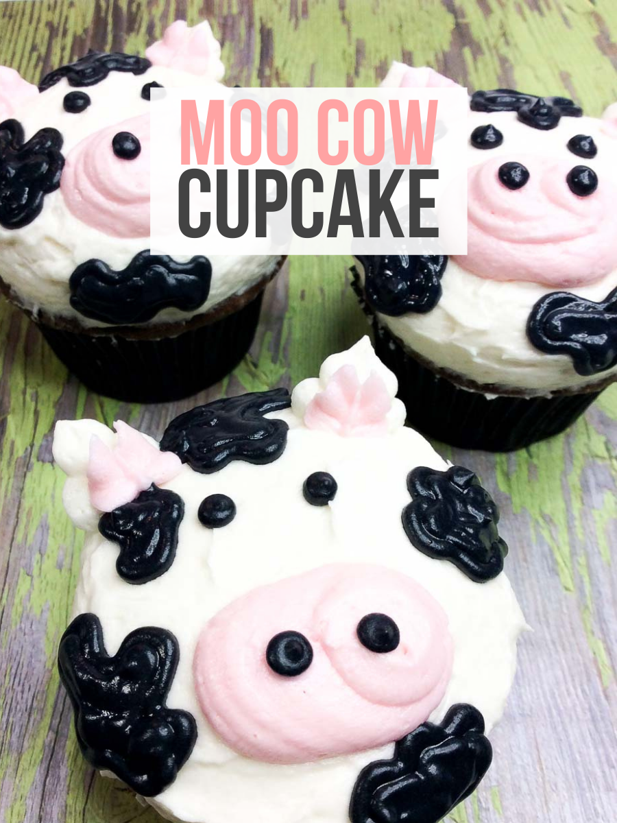 Moo-Cow Cupcake - Ketchup with Linda