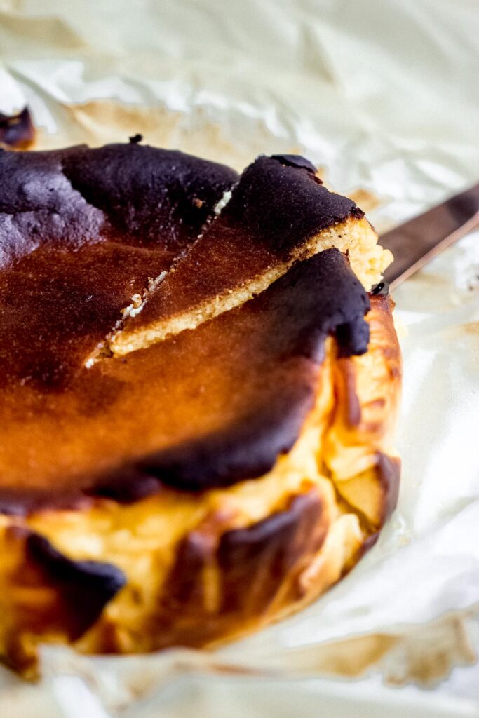 Durian Burnt Cheesecake - An easy recipe worth the time and the calories!