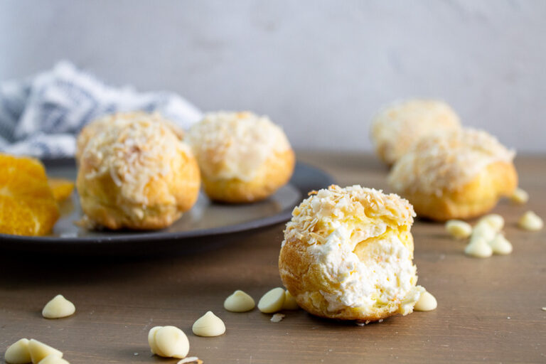 Put these orange coconut cream puffs on your to-do list!