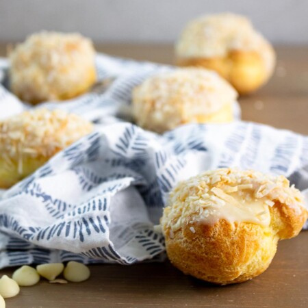 Put these orange coconut cream puffs on your to-do list!