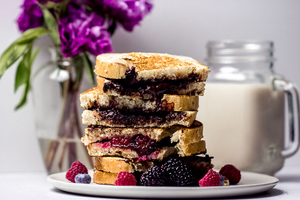 A delicious grilled cheese sandwich, perfect for brunch!