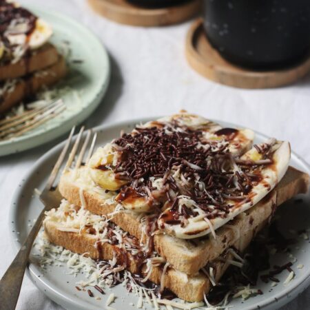 Easy & comforting roti bakar (Indonesian toasted bread) recipe
