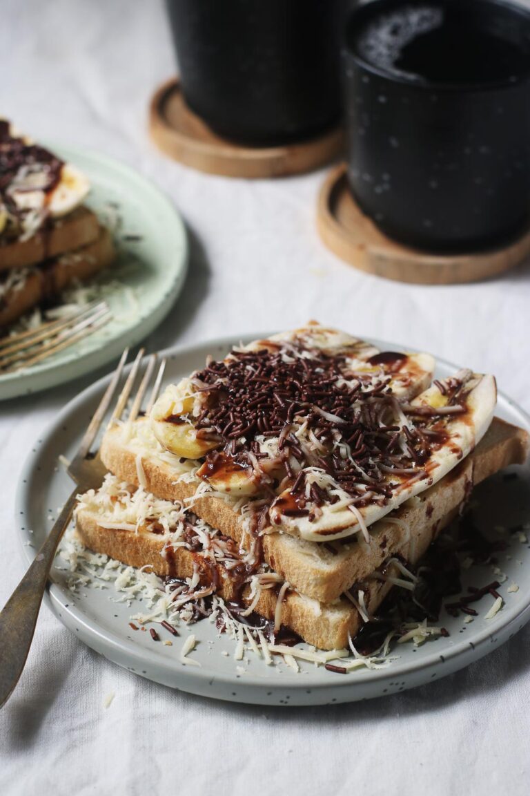 Easy & comforting roti bakar (Indonesian toasted bread) recipe