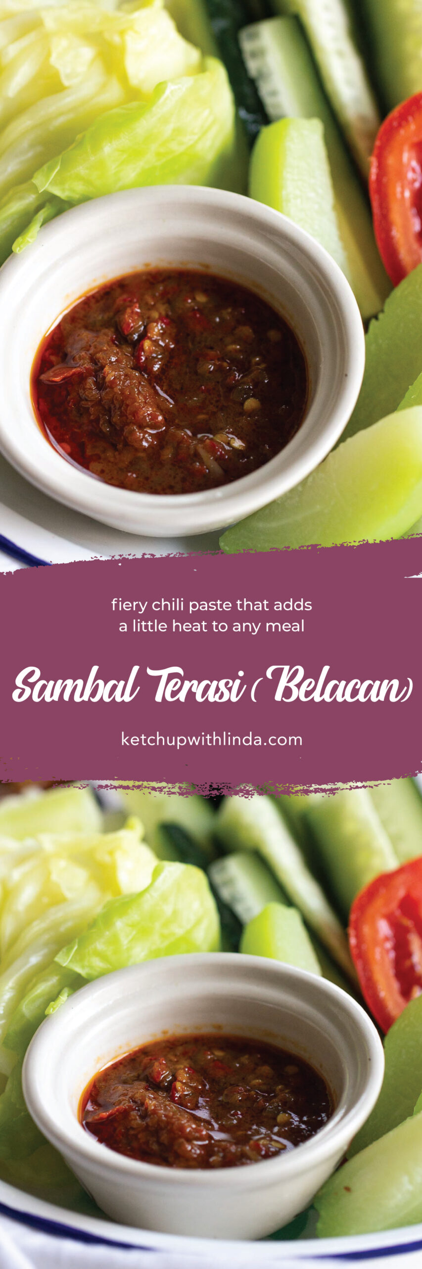 If you're a fan of something spicy, you need to try sambal terasi