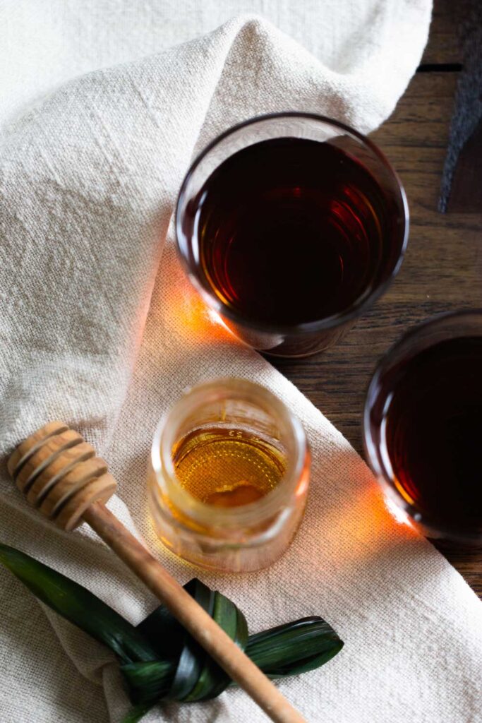 A soothing and comforting wedang jahe (Indonesian ginger tea) recipe