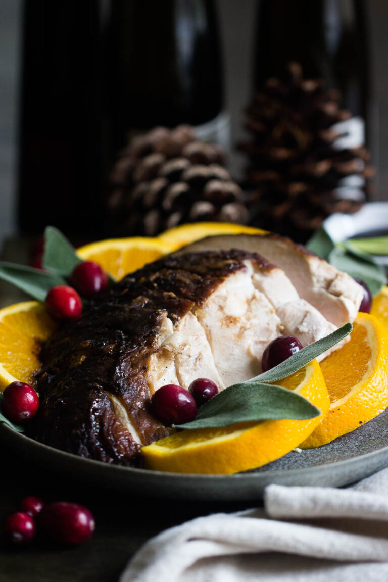 This easy Peking style turkey is classy and a showstopper!