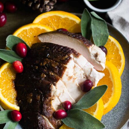 This easy Peking style turkey is classy and a showstopper!