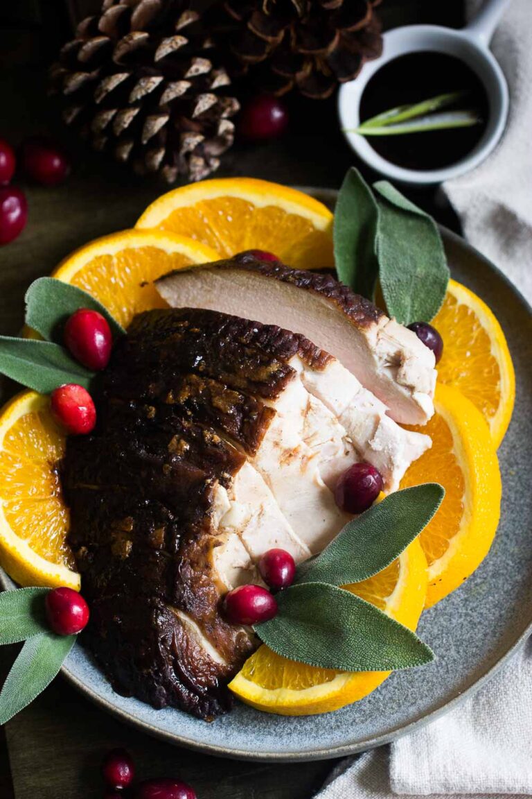 This easy Peking style turkey is classy and a showstopper!