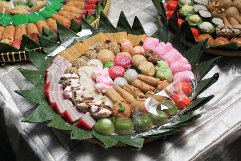 Jajanan pasar (Indonesian charcuterie spread is such a fun idea!