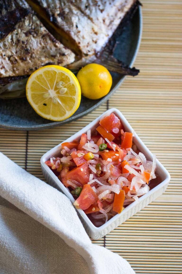 5-minutes Sambal Dabu Dabu Manado - fresh, spicy, tasty!