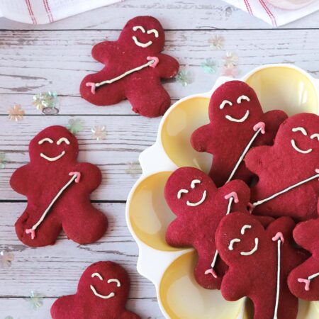 Cupid gingerman cookies for your Valentine's day dessert