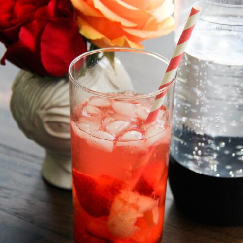 Strawberry Lychee Soda - Ketchup with Linda