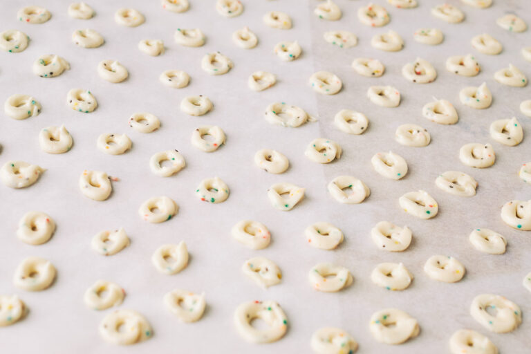 Baked mini donuts cereal is a sweet way to eat breakfast