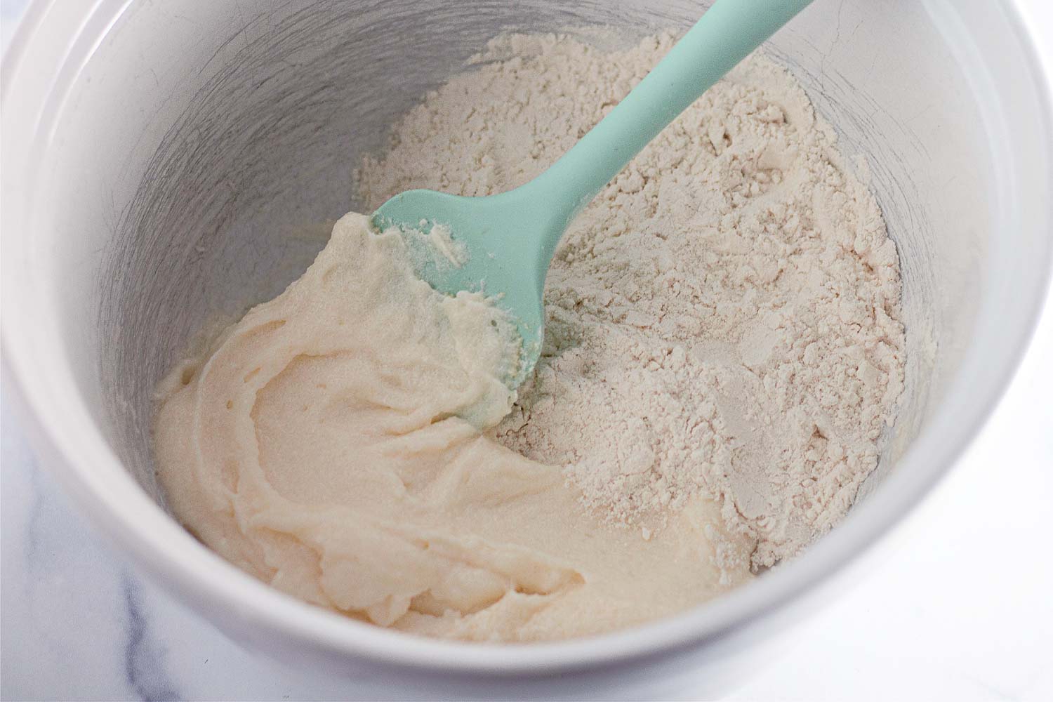 This Edible Cookie Dough can be enjoyed right from the bowl