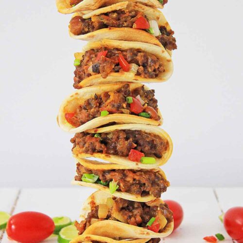 These mini beef tacos will be your new favorite snack!