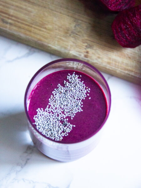 Homemade Beet Almond Milk not only healthy, but naturally sweet